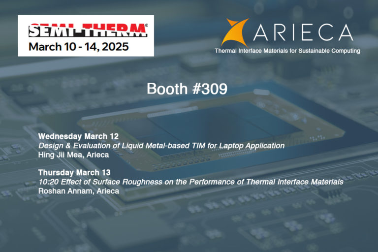 Arieca – Thermal Interface Materials for Sustainable Computing